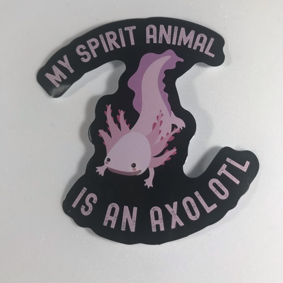 Hand Crafted | Wall Decor | Spirit Axolotl Crazy Trending Waterproof ...